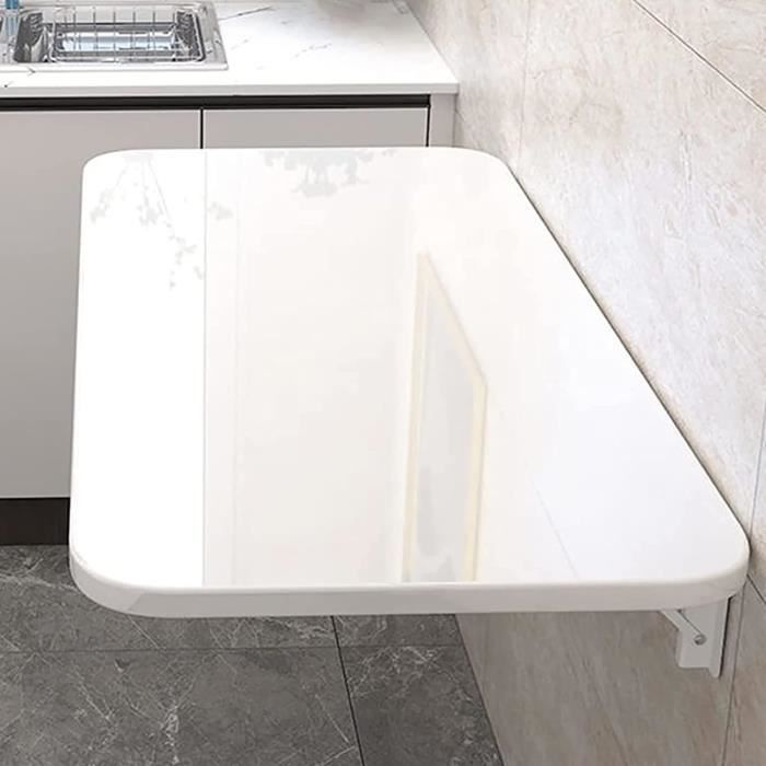 Table Murale Rabattable En Bois, Table Pliante Murale Table Pliante ...