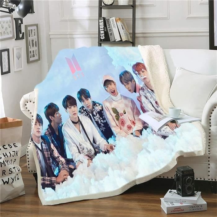 Bt21 Couverture Douillette Bts - Motif Dessin Animé - Pour Enfant - En ...