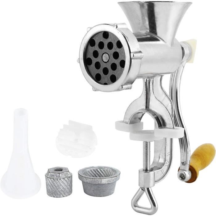 Hachoir à Viande en Aluminium Avec Piéton e9t Pilon,Hachoir Manuel ...