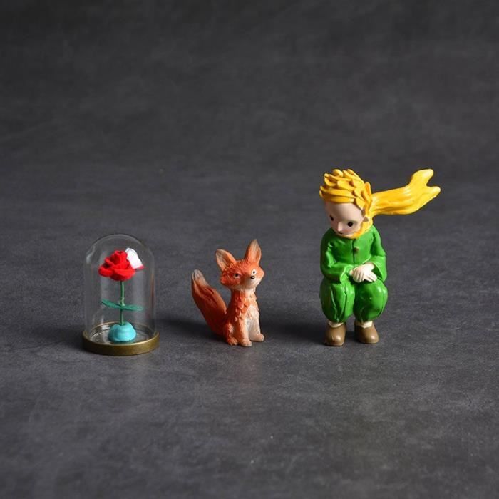 Statue deco,Figurines miniatures My Little Prince en résine,accessoires ...