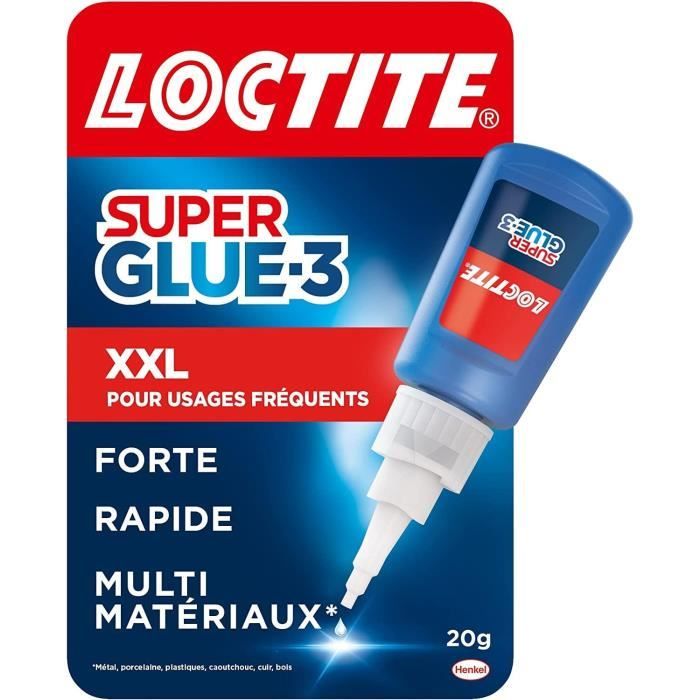 Loctite Super Glue-3 Xxl, Colle Forte Grand Format Pour Usages ...