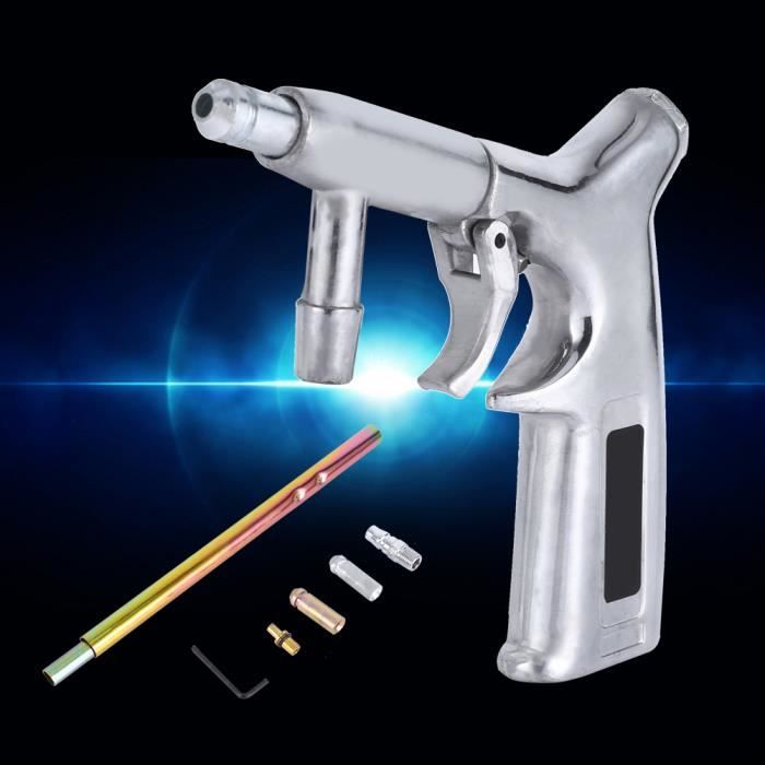Duokon Pistolet de sablage Air Sand Gun Blaster Grit Shot Sandblaster ...