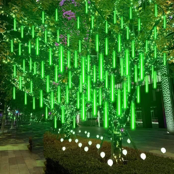 Meteor Shower Falling Rain Lights 30Cm 8 Tubes 192 Leds Ip65 ...