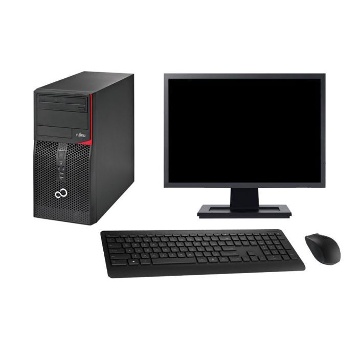 PC Tour Fujitsu P520 Ecran 27" Intel G3220 RAM 16Go Disque 1To Windows ...