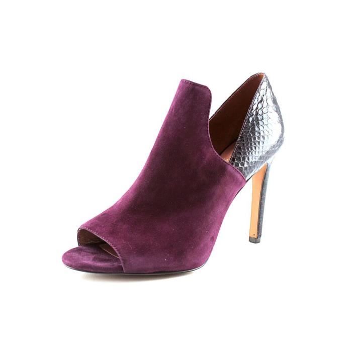 Vince Camuto Kawa Femmes Daim Talons Rouge Rouge - Cdiscount Chaussures