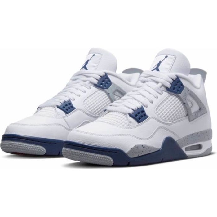 NIKEX Air-Jor.danx 4 Retro Off Chaussures de Basket AJ4 Femme Homme ...