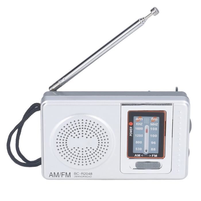 Mxzzand Radios AM FM portables Radio AM FM Alimentation Par Batterie ...