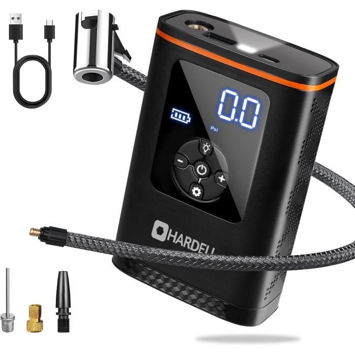 Mini Compresseur À Air Portatif Voiture, Gonfleur Pneus Voiture Sans ...