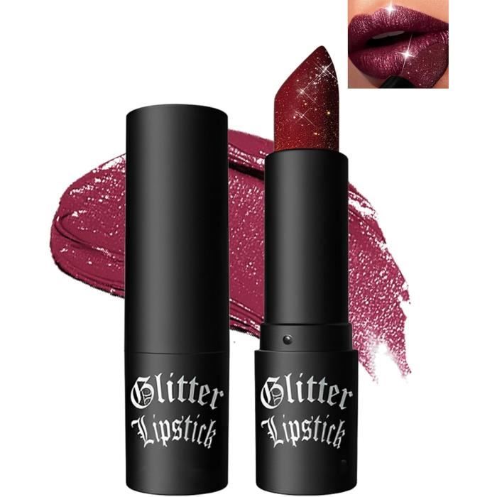 Rouge À Lèvres Mat Pailleté Métallique-Très Pigmenté Et Chatoyante ...