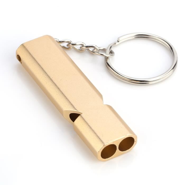 Sifflet d'urgence - VINGVO - Modèle portable - Haute fréquence - Double ...