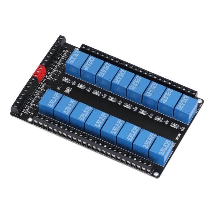 Module relais - YOSOO - Carte relais 16 canaux - Anti-interférence ...