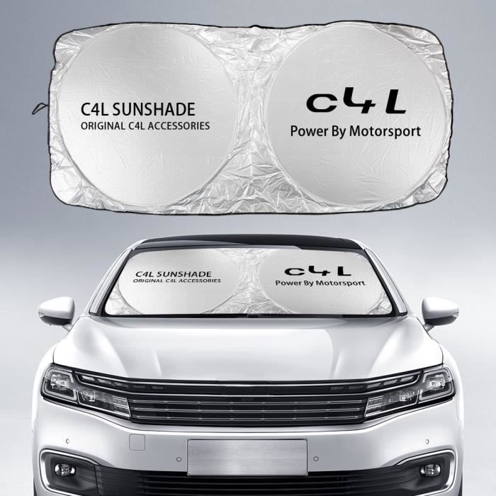 PARE SOLEIL,For C4l--pare soleil anti uv pour voiture, protection de pare brise pour citroën C4 ...