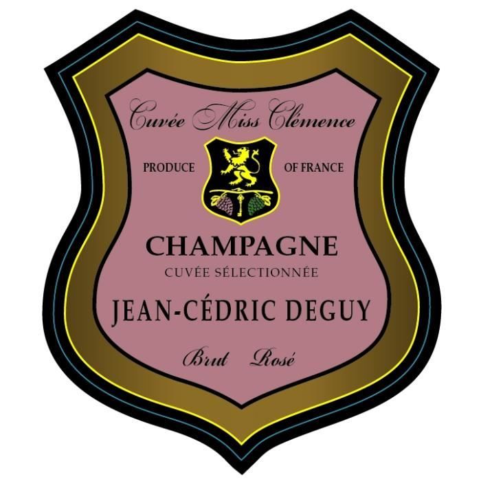 Champagne Jean-Cedric Deguy Brut Miss Clémence - La cave Cdiscount