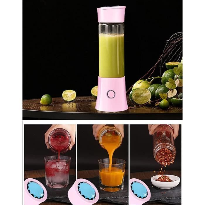 Portable Mixeur Juice Blender, Milk-Shake, Jus De Fruits Et Légumes ...