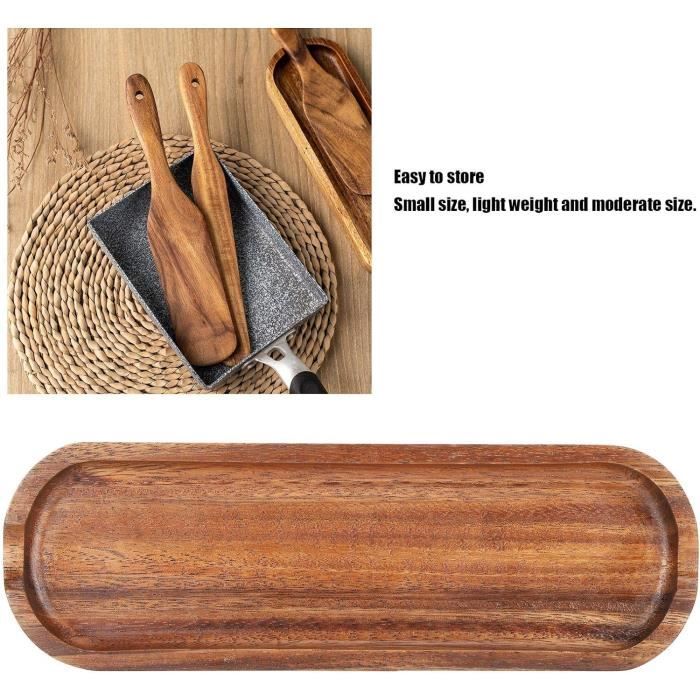 Range-couverts - Plateau de rangement pour pelle à spatule en teck ...