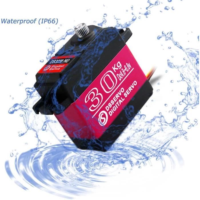 Servomoteur numérique - Yunique France - DS3230 PRO - 30KG - Caméra 25T ...