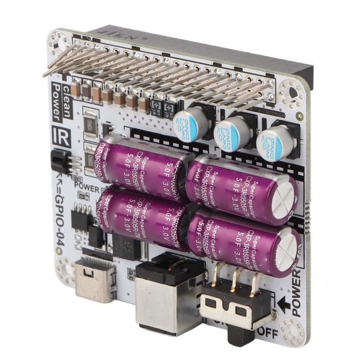 QID-carte de décodeur DAC Carte de Filtre de Puissance, 5V3A Type C ...