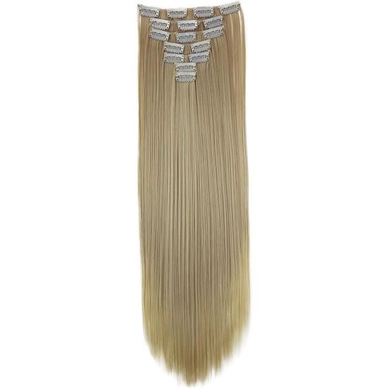 By Prettyshop Xxl 60Cm 8 Pièces Jeu Clip In Extensions Extensions De ...