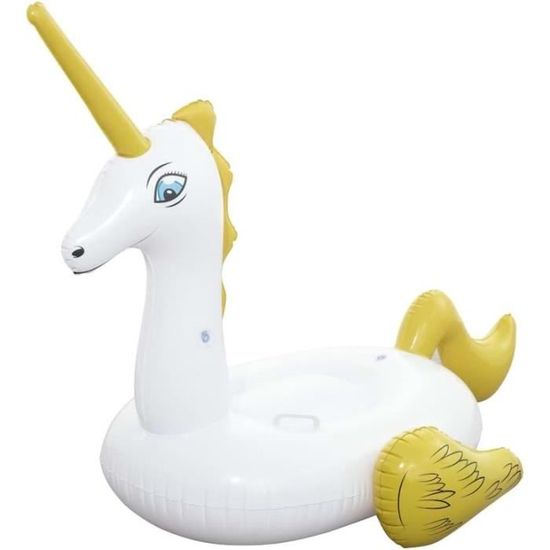 Bouée gonflable géante chevauchable licorne 165 x 145 - Cdiscount Jeux ...