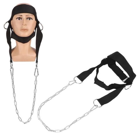Drfeify Harnais pour le cou Harnais de cou réglable tête cou ...