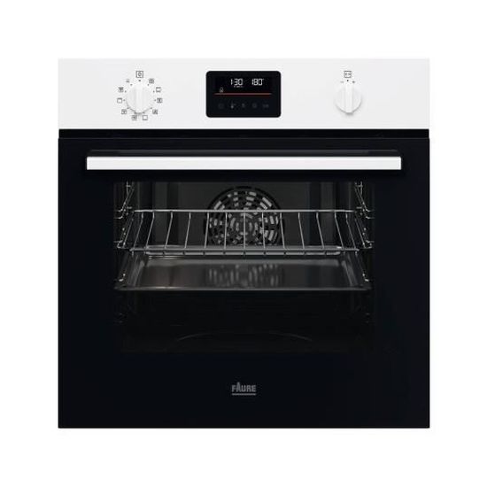 Four encastrable pyrolyse FAURE FOPEE6W2 - 65L - Chaleur tournante ...