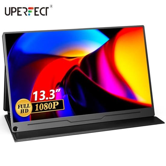 UPERFECT 13.3 Pouces Portable Monitor 1080P Frameless Ultra Slim pour ...