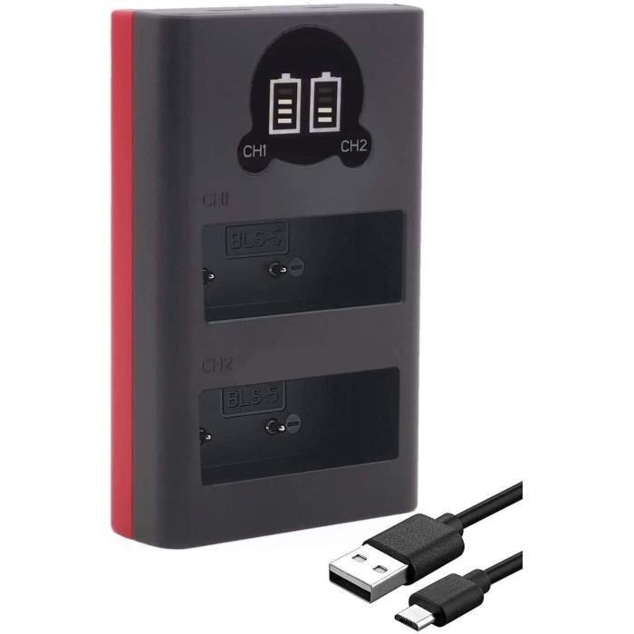 18802 Chargeur pour Batterie BLS-5 BLS-50 BLS-1 - Compatible avec ...