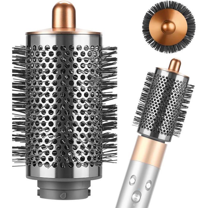 Brosse ronde volumisante pour cheveux - VETOBIOL - Poils longs et fins ...