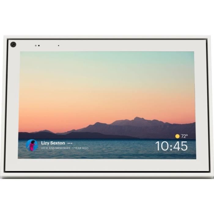 Facebook Assistant com. vidéo Portal Blanc - Cdiscount TV Son Photo
