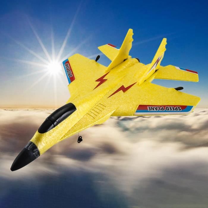 JAUNE - Avion RC Partner Wing, EPP Outdoor Flying Toys, Fighter Foetal ...