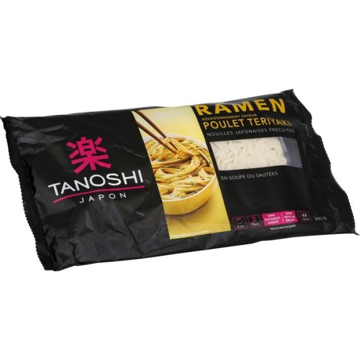 TANOSHI - Ramen Poulet Teriyaki 360G - Lot De 3 - Cdiscount Au quotidien
