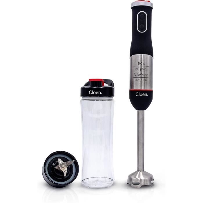 Mixeur À Main, Easy Hand Blender, 1200 W De Puissance, Poignée ...