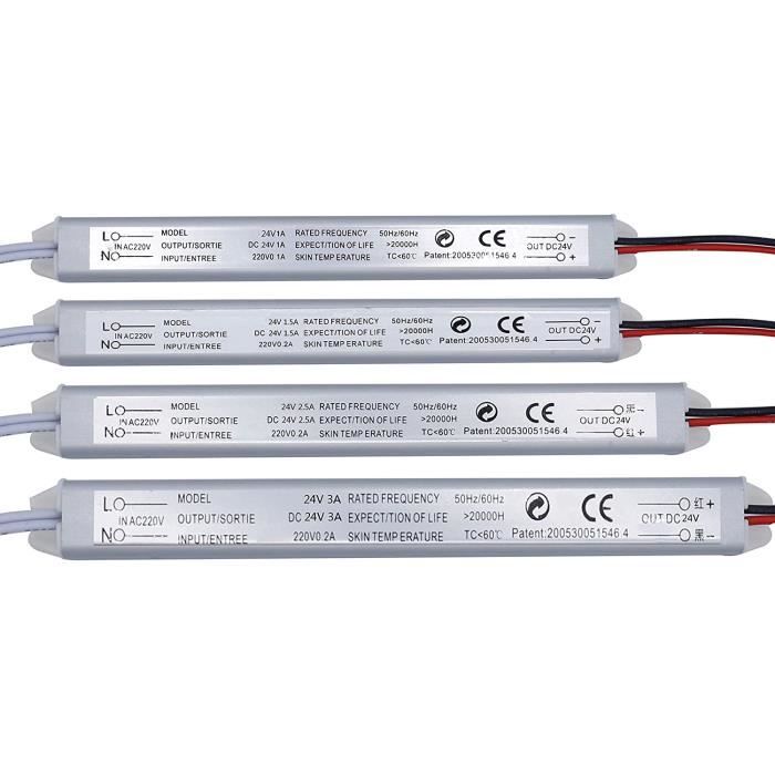 Led Driver 24V Alimentation 220V À 24V Commutation Led Driver ...