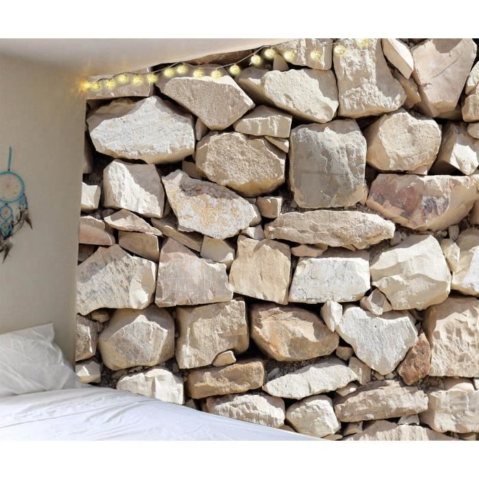 Papier peint Deco,Tapisserie murale suspendue en Polyester, élégante ...