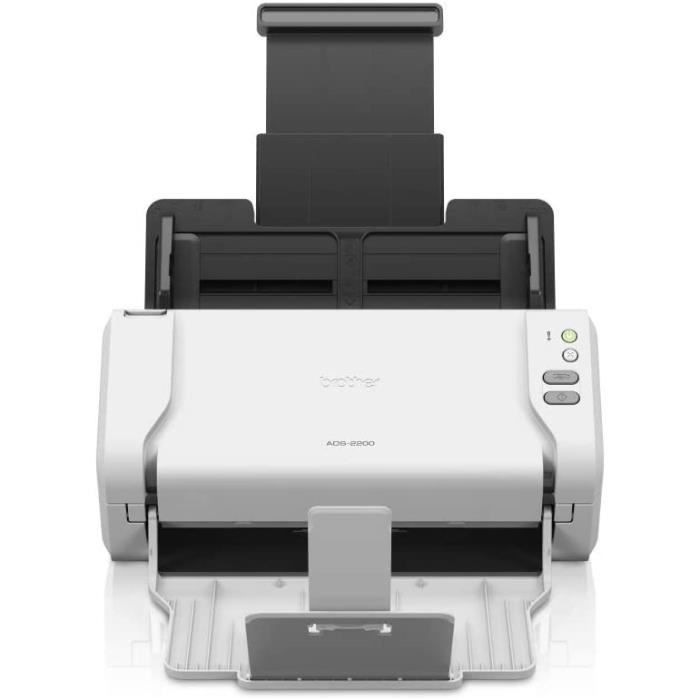 Brother ADS-2200 Scanner Bureautique a Defilement - Couleur - A4 - Scan ...