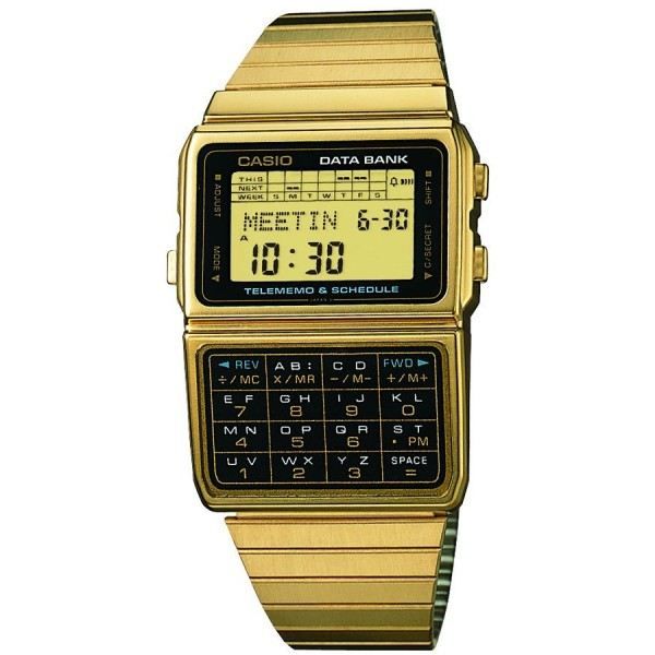 Montre Casio Calculatrice Data Bank DBC-610GA-1DF , - Achat/vente ...