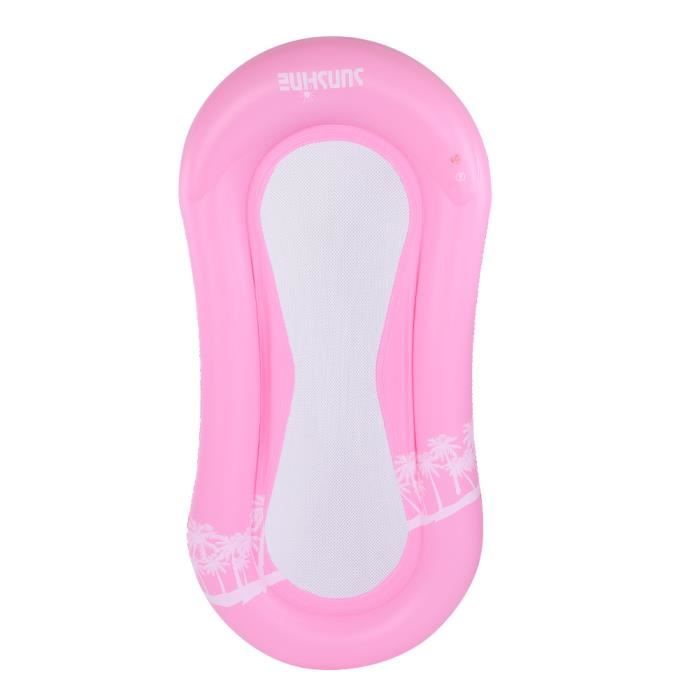 DUOKON Matelas gonflable de natation lit flottant en filet d'eau (rose ... DUOKON Matelas gonflable de natation lit flottant en filet d'eau (rose ...