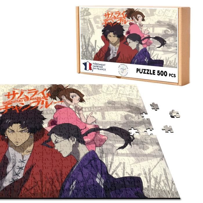 Puzzle Classique 500 pièces Samourai Champloo Manga Anime Japon ...