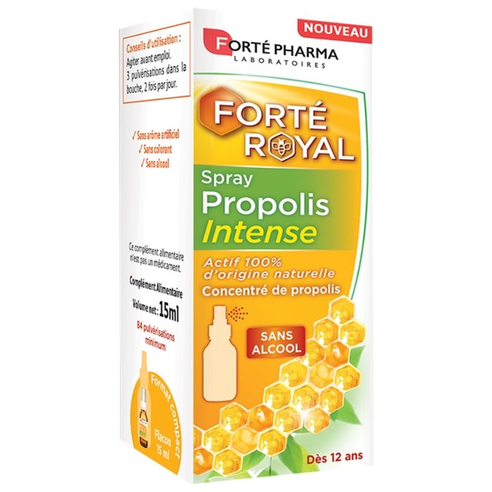 Forté Pharma Spray Propolis Intense Flacon de 15 ml - Cdiscount Santé ...