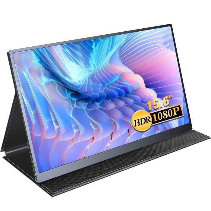 Écran Portable Pour PC QLED USB C 15,6 Pouces 100% DCI-P3 100% Adobe ...