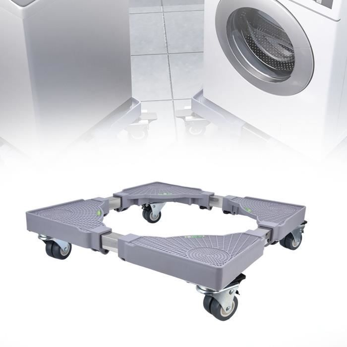 XUY-Support de machine à laver base réglable mobile Étagère de support ...