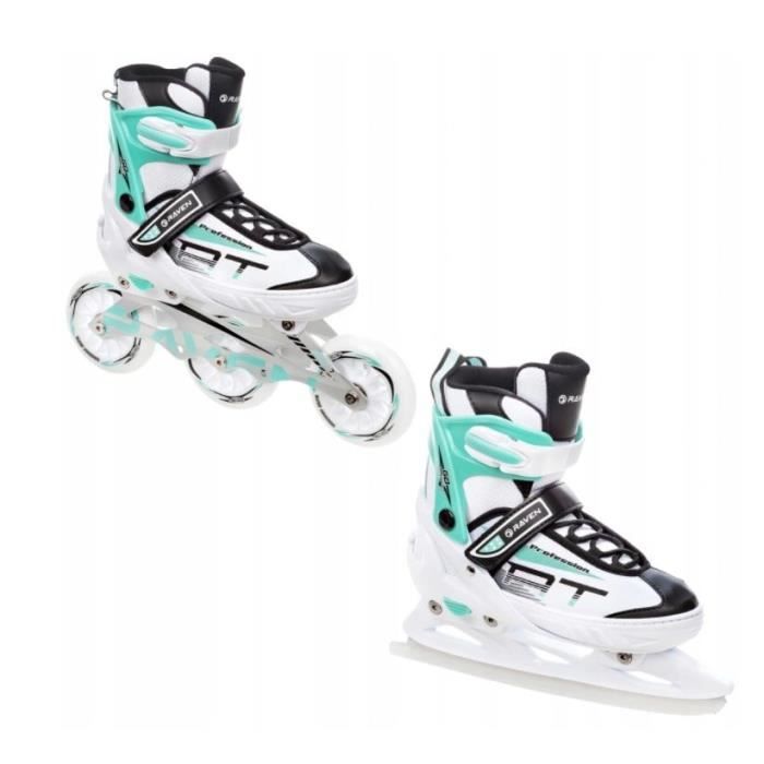 Roller Profession grandes roues RAVEN - Packs : Avec patin a glace ...