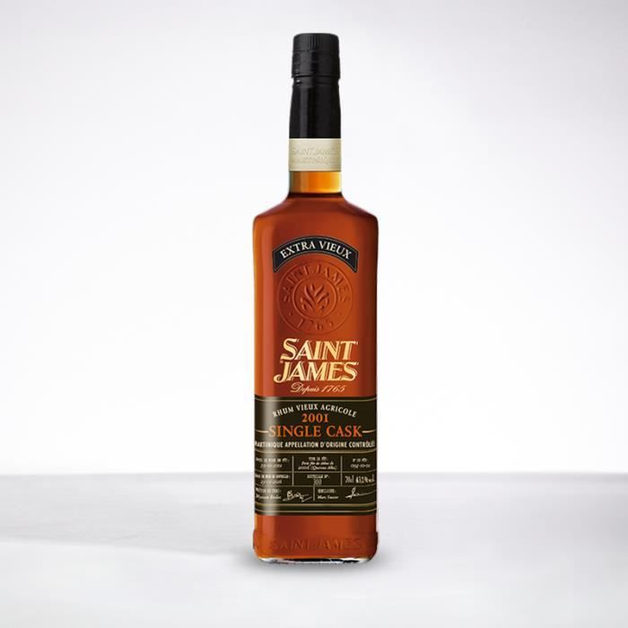 Rhum - Saint James - SAINT JAMES - Single Cask 2001 - Rhum hors d'âge ...