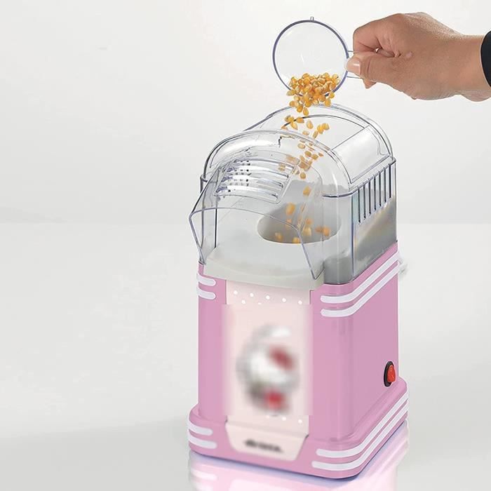 Machine À Pop-Corn Domestique, Petite Boule Automatique Facile À Transporter, Machine À Pop-Corn ...