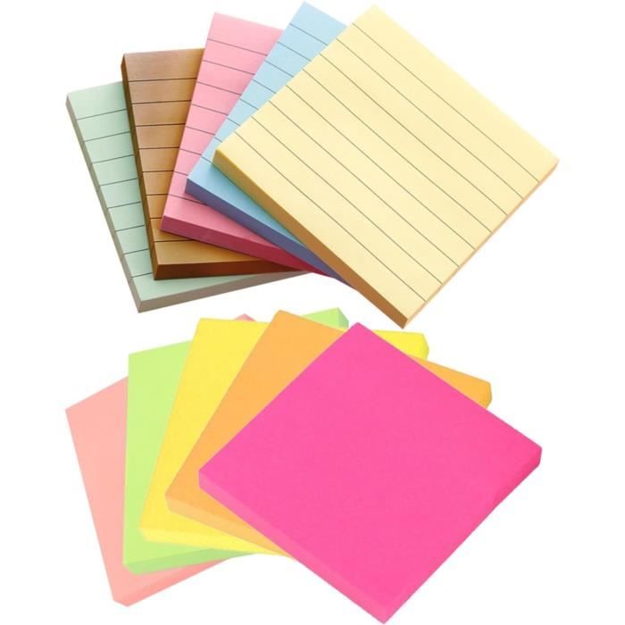 Notes Super Sticky, Marque Page Adhesif, Notes Sticky, Notes Super ...