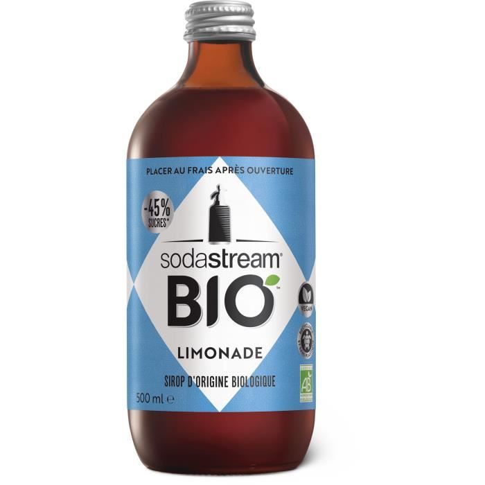 Sirop et concentré Sodastream Sirop Bio Limonade artisanale ...