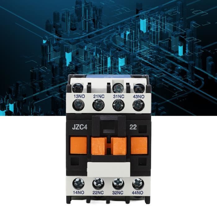 YID contacteur de contrle AC Contacteur AC 2 ples, 3 phases 2NO 2NC ...