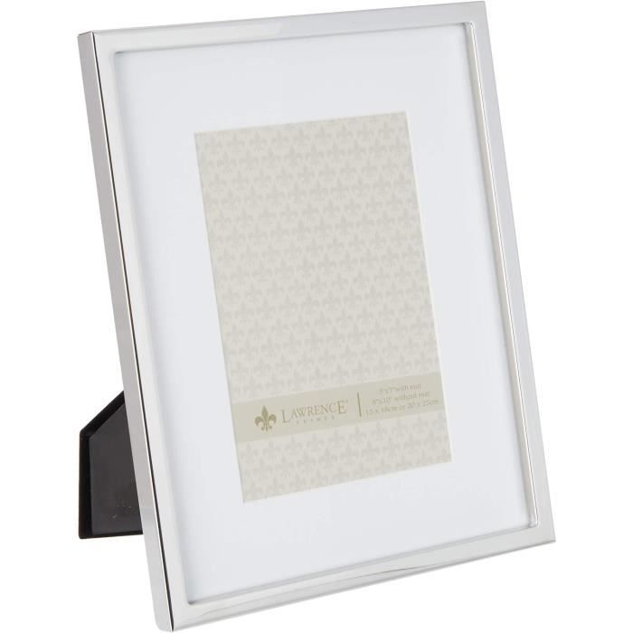 710680 Cadre Photo Standard En Métal Argenté Mat 20,3 X 25,4 Cm[J23015 ...