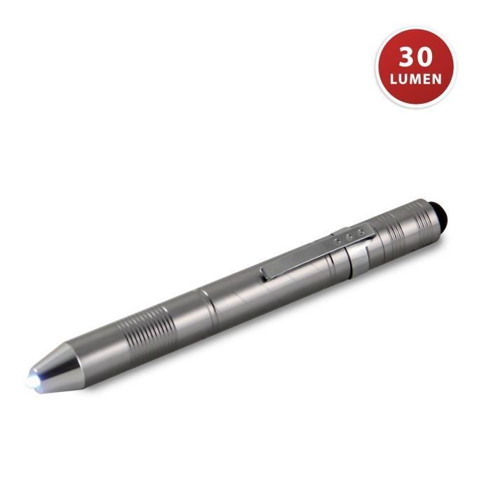 Crayon lumineux - VELAMP - LED 0,5W - Aluminium - 8m de portée d ...