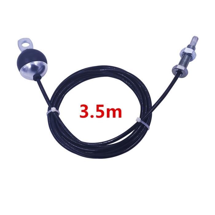 3.5m -Câble en acier robuste de 5MM d'épaisseur, poulie de câble de ...